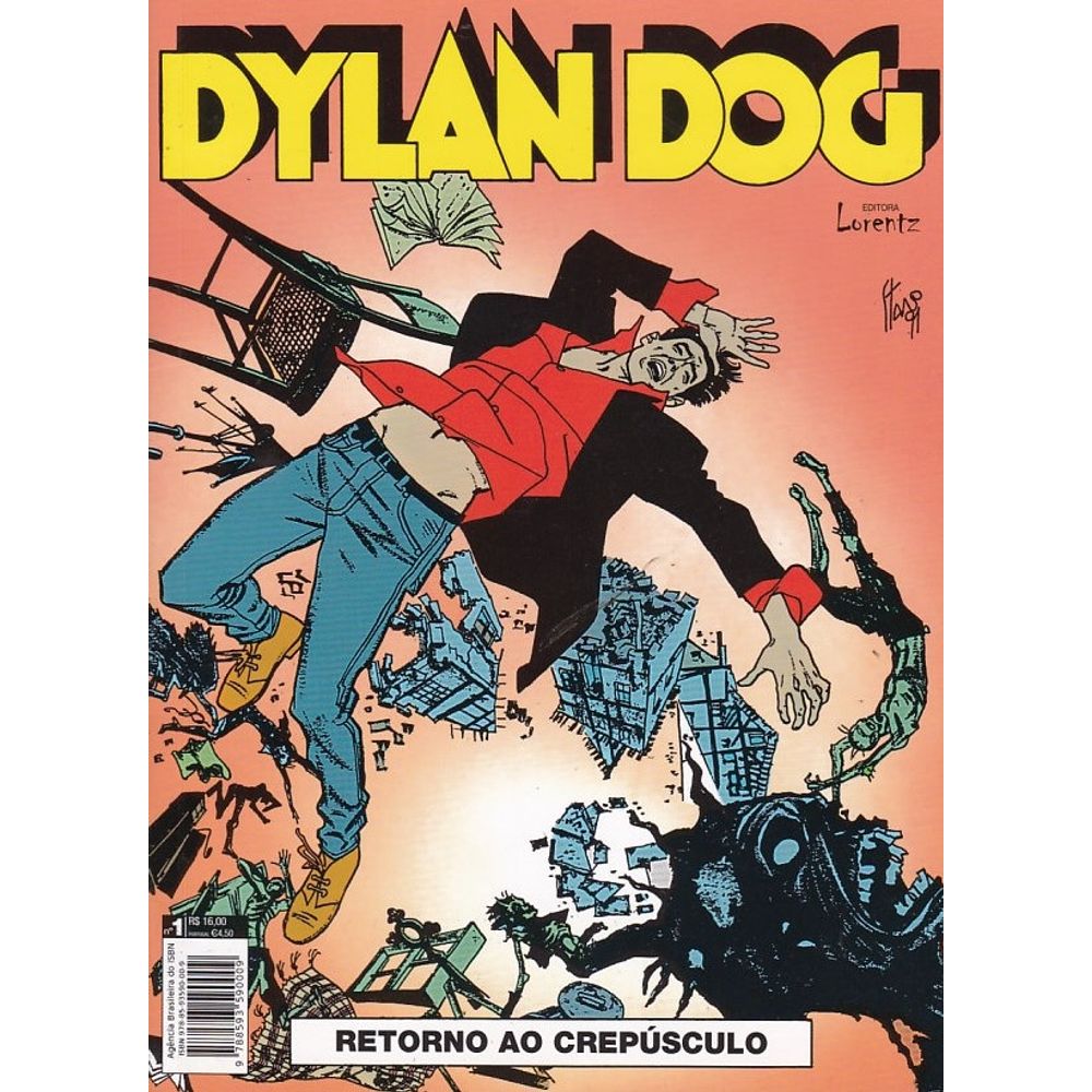 Dylan Dog 1 Editora Editora Lorentz - Gibis Quadrinhos Mangás Faroeste ...