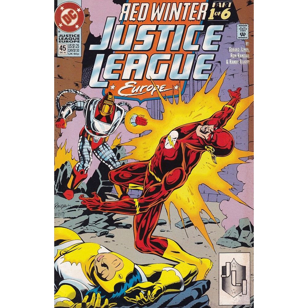 Justice League Europe # 45 - Gibis Mangás Quadrinhos HQs - Rika