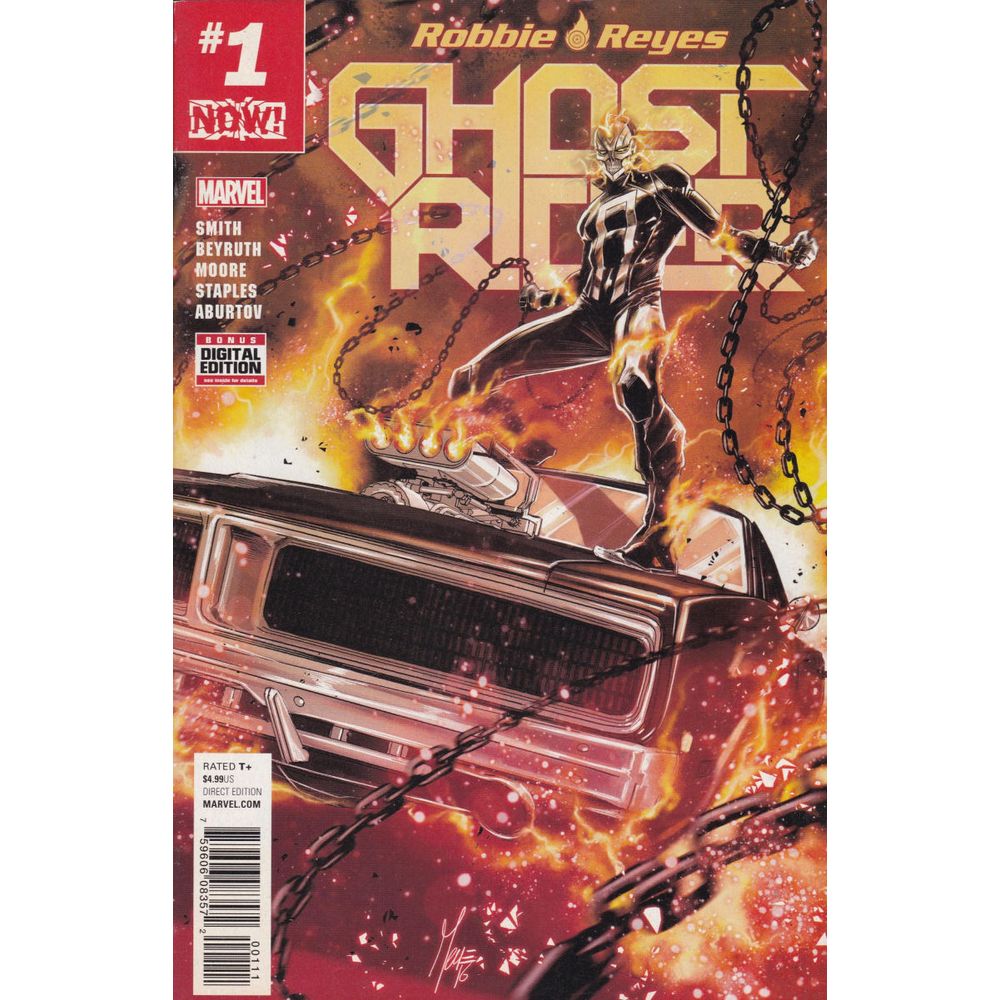Ghost Rider - Robbie Reyes # 1 - Gibis Mangás Quadrinhos HQs - Rika
