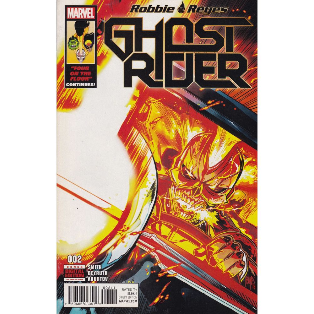 Ghost Rider - Robbie Reyes # 2 - Gibis Mangás Quadrinhos HQs - Rika