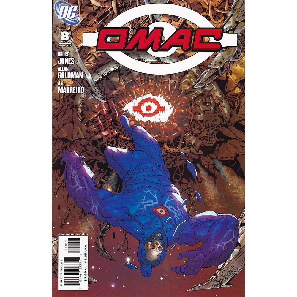 Omac - Volume 2 # 8 - Gibis Mangás Quadrinhos HQs - Rika