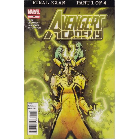 Avengers Academy # 34 - Gibis Mangás Quadrinhos HQs - Rika