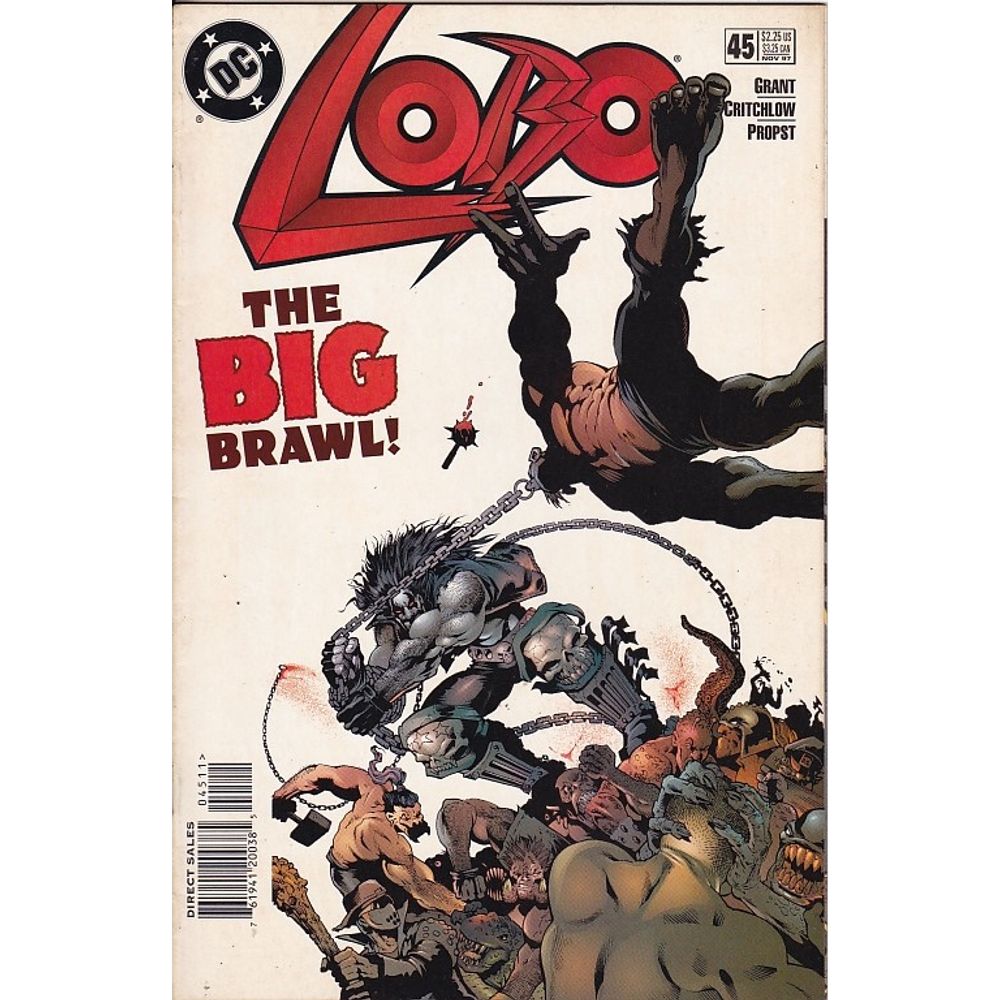 Lobo - Volume 2 # 45 - Gibis Mangás Quadrinhos HQs - Rika