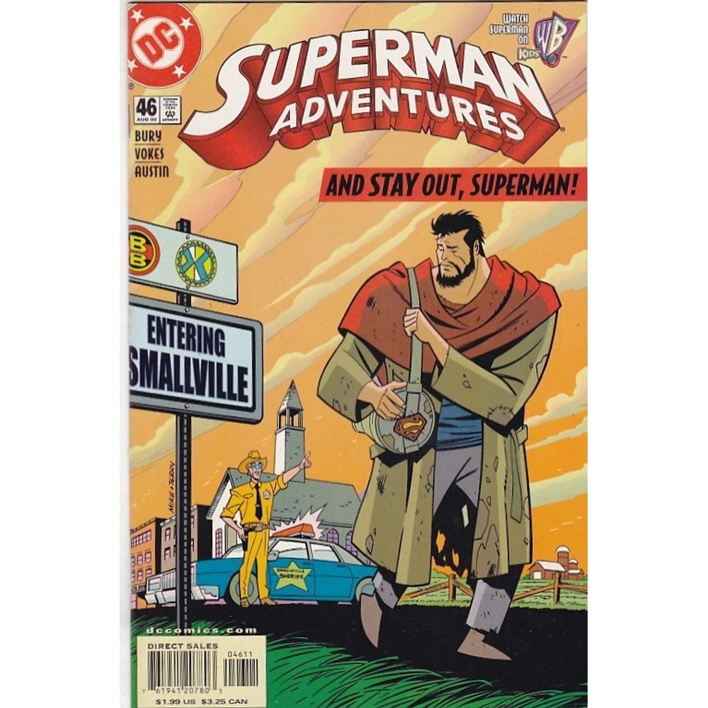 Superman Adventures # 46 - Gibis Mangás Quadrinhos HQs - Rika