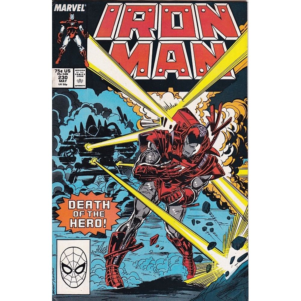 Iron Man - Volume 1 # 230 - Gibis Mangás Quadrinhos HQs - Rika