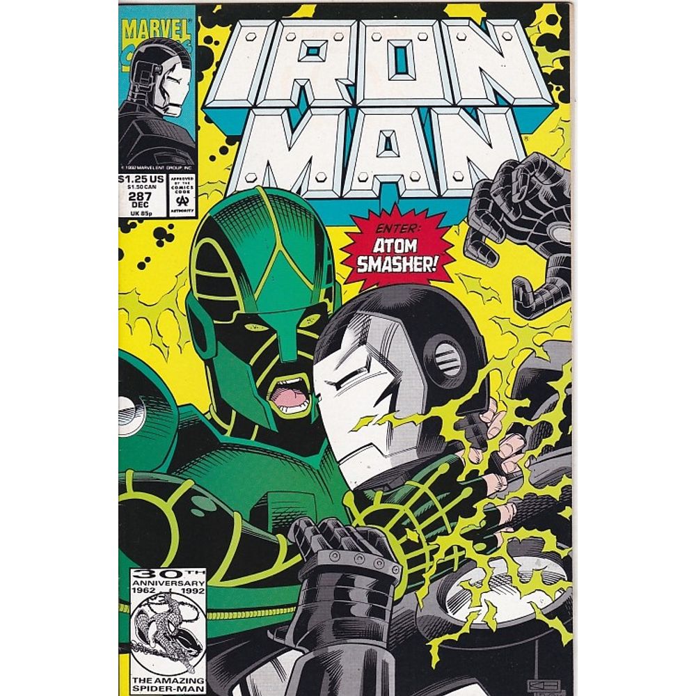 Iron Man - Volume 1 # 287 - Gibis Mangás Quadrinhos HQs - Rika