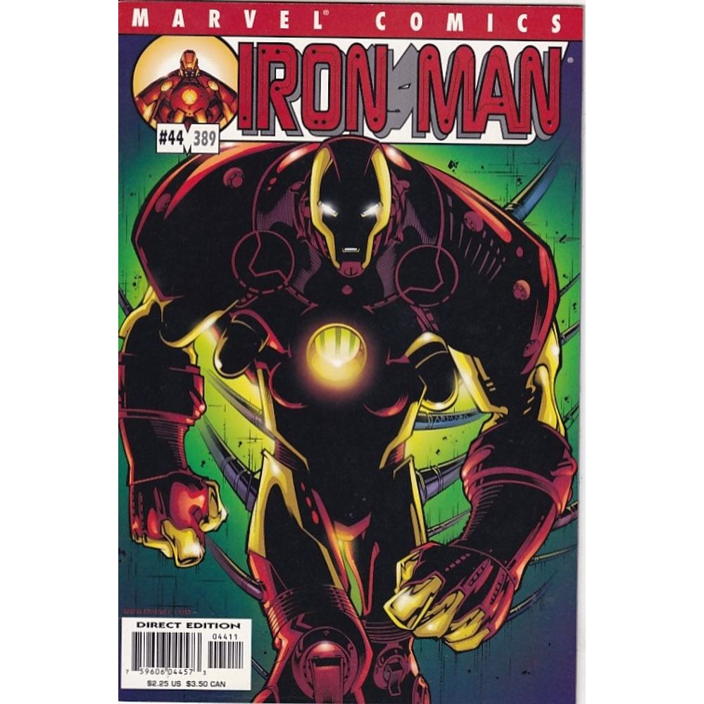 Iron Man - Volume 3 # 44 - Gibis Mangás Quadrinhos HQs - Rika