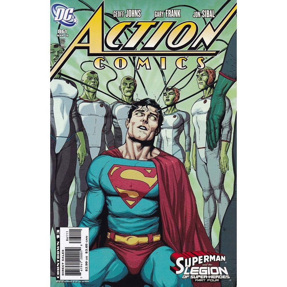 Action Comics - Volume 1 # 861 - Gibis Mangás Quadrinhos HQs - Rika