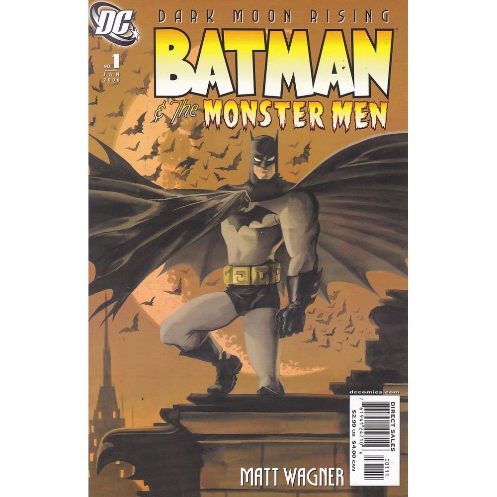 Batman and the Monster Men # 1 - Gibis Mangás Quadrinhos HQs - Rika