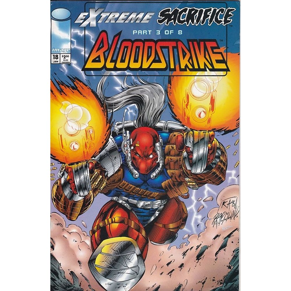 Bloodstrike - Volume 1 # 18 - Gibis Mangás Quadrinhos HQs - Rika