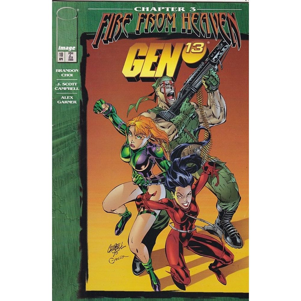 Gen 13 - Volume 2 # 10 - Gibis Mangás Quadrinhos HQs - Rika