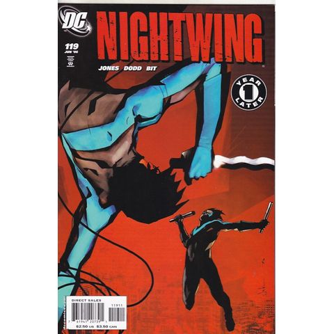Nightwing - Volume 1 # 119 - Gibis Mangás Quadrinhos HQs - Rika