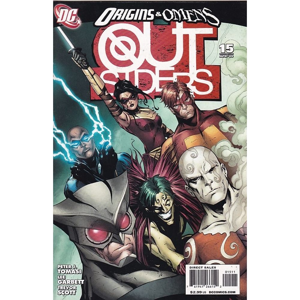 Outsiders - Volume 4 # 15 - Gibis Mangás Quadrinhos HQs - Rika
