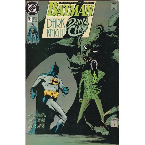 Batman - Volume 1 # 454 - Gibis Mangás Quadrinhos HQs - Rika