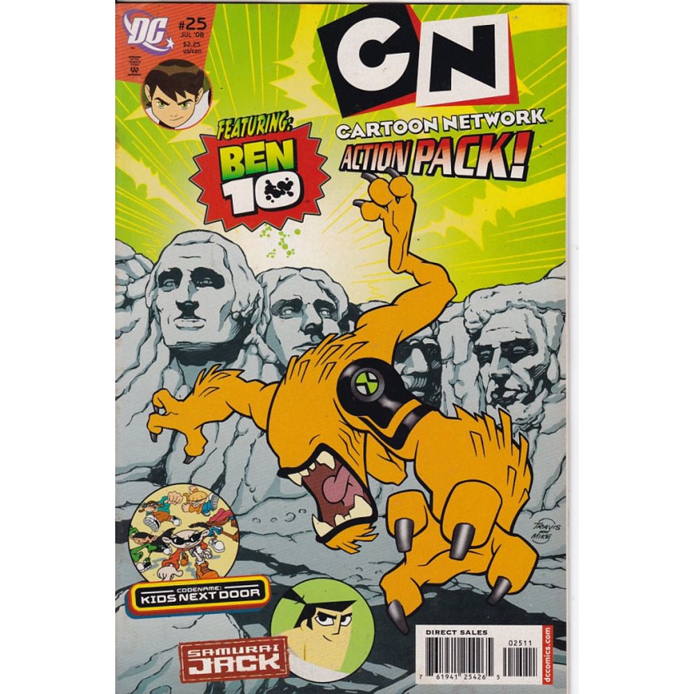 Cartoon Network - Action Pack # 25 - Gibis Mangás Quadrinhos HQs - Rika