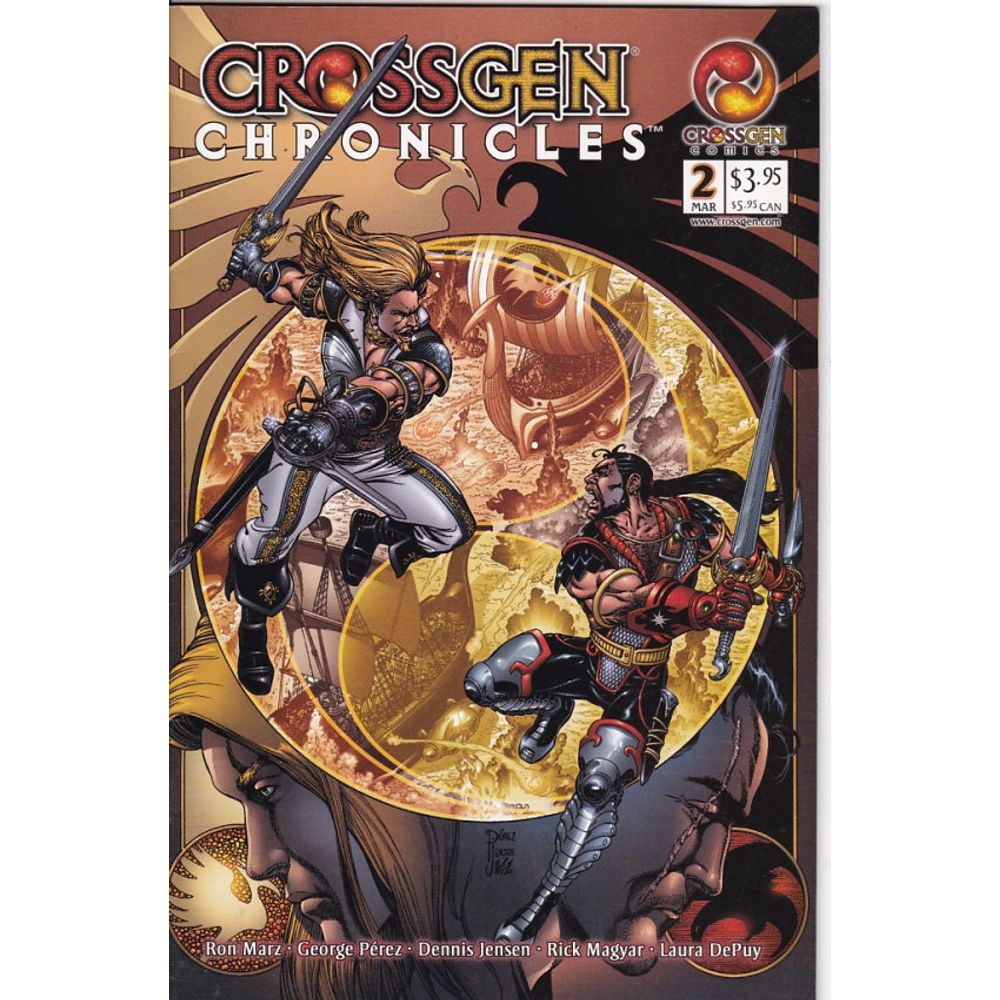 Crossgen Chronicles # 2 - Gibis Mangás Quadrinhos HQs - Rika