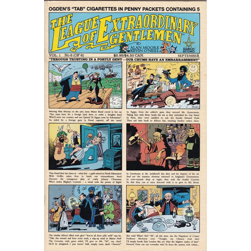 League of Extraordinary Gentlemen - Volume 1 # 6 - Rika