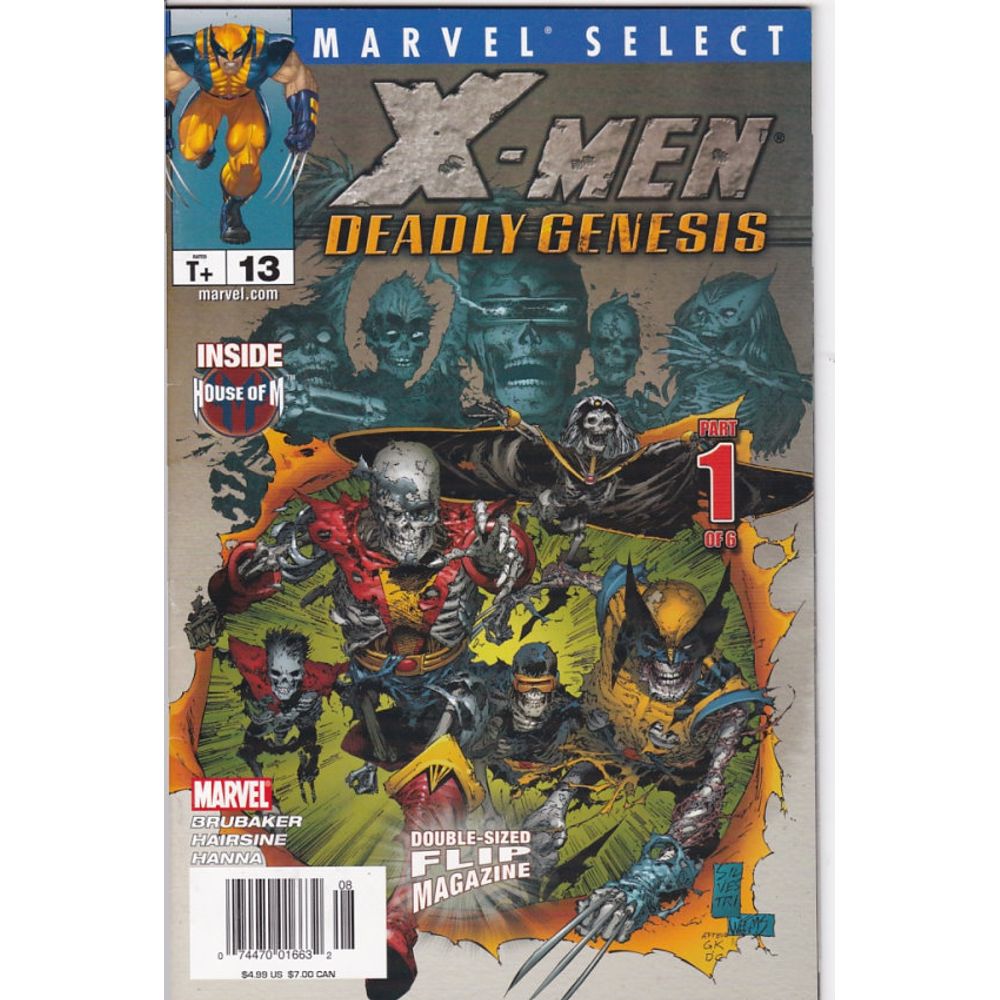 Marvel Select Flip Magazine # 13 - Gibis Mangás Quadrinhos HQs - Rika