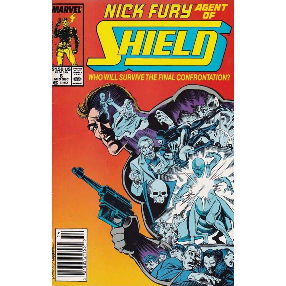 Nick Fury - Agent of Shield - Volume 3 # 06 - Gibis Mangás Quadrinhos ...