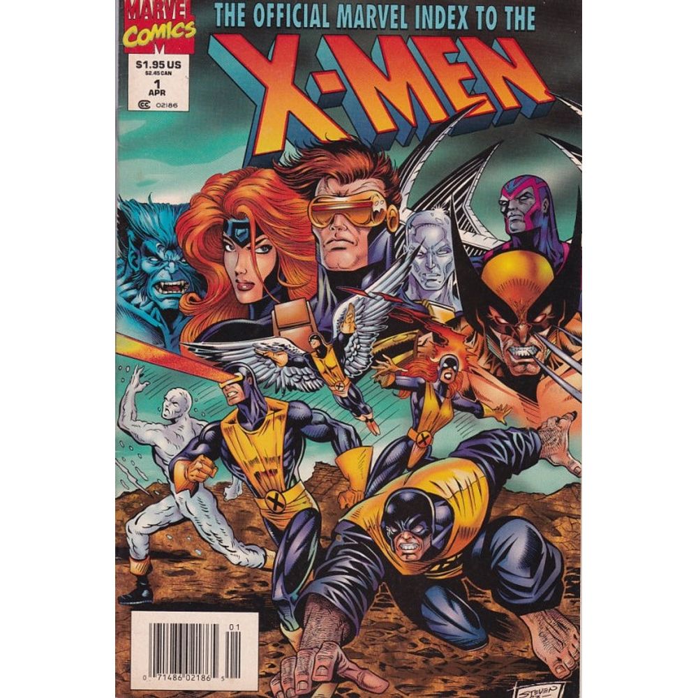 Official Marvel Index to the X-Men - Volume 2 # 1 - Gibis Mangás ...