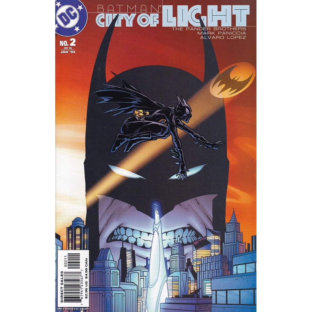 Batman - City of Light # 2 - Gibis Mangás Quadrinhos HQs - Rika