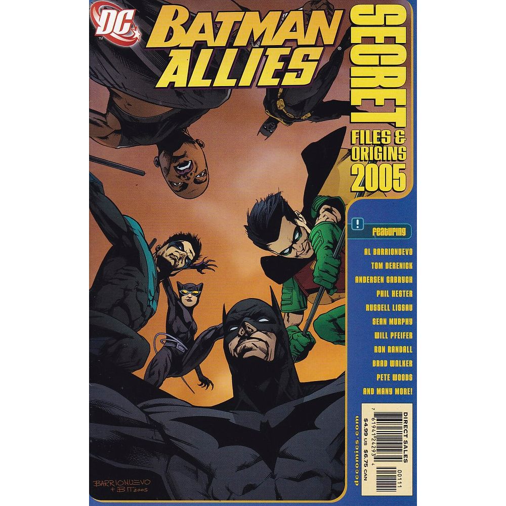 Batman Allies - Secret Files and Origins # 2005 - Gibis Mangás ...