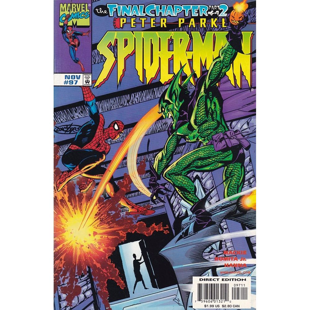 Spider-Man - Volume 1 # 97 - Gibis Mangás Quadrinhos HQs - Rika