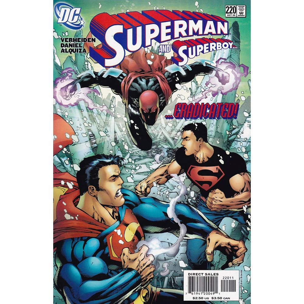 Superman - Volume 2 # 220 - Gibis Mangás Quadrinhos HQs - Rika