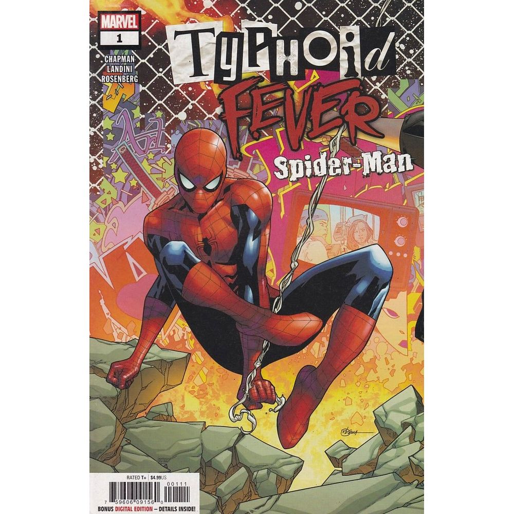 Typhoid Fever - Spider-Man # 1 - Gibis Mangás Quadrinhos HQs - Rika