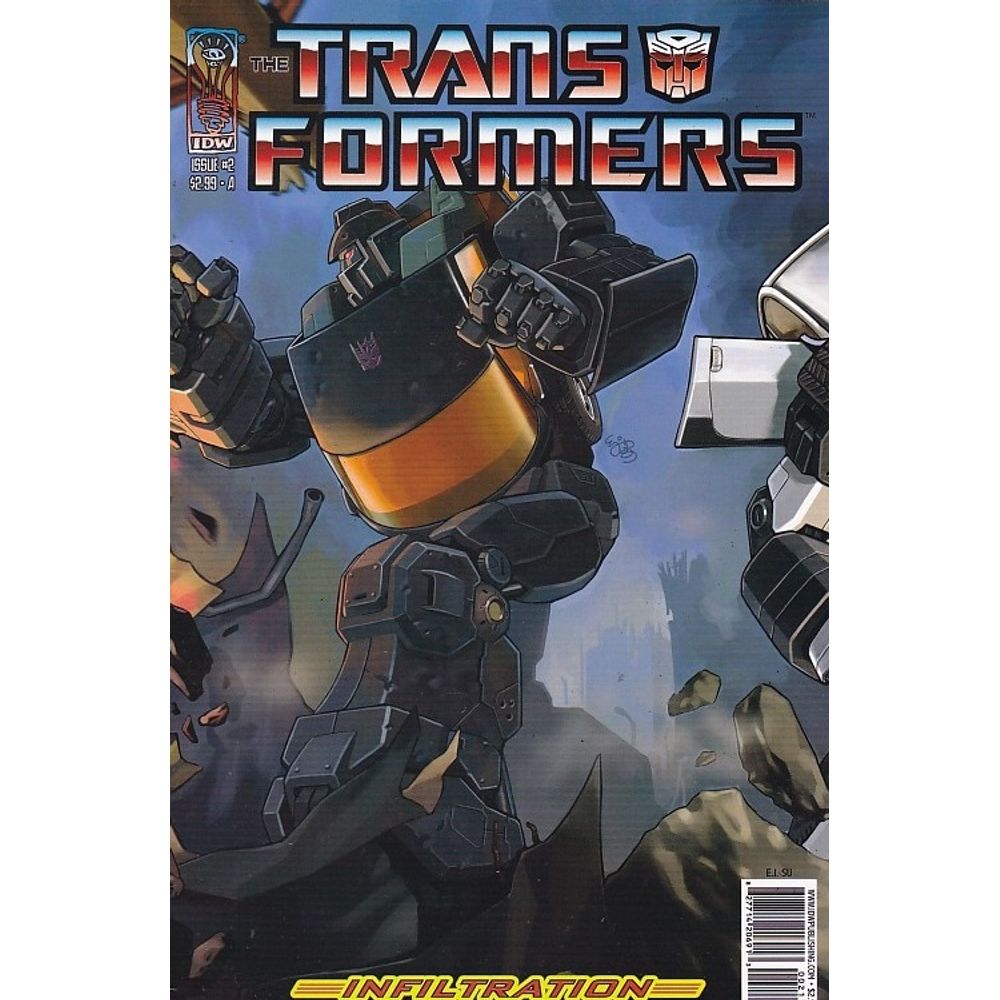 Transformers Infiltration # 2 - Gibis Mangás Quadrinhos HQs - Rika