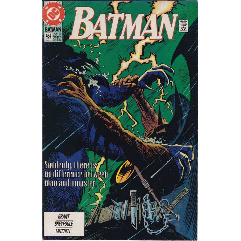 Batman - Volume 1 # 464 - Gibis Mangás Quadrinhos HQs - Rika
