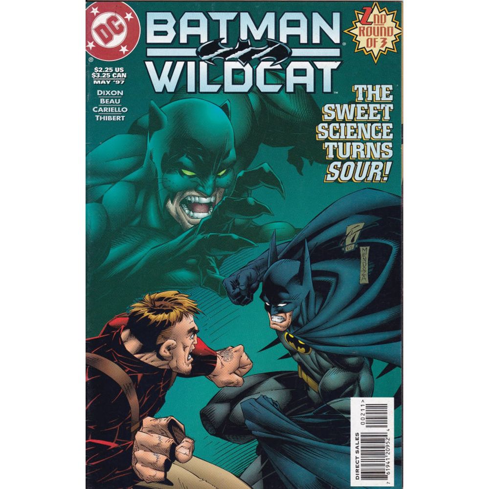 Batman and Wildcat # 2 - Gibis Mangás Quadrinhos HQs - Rika
