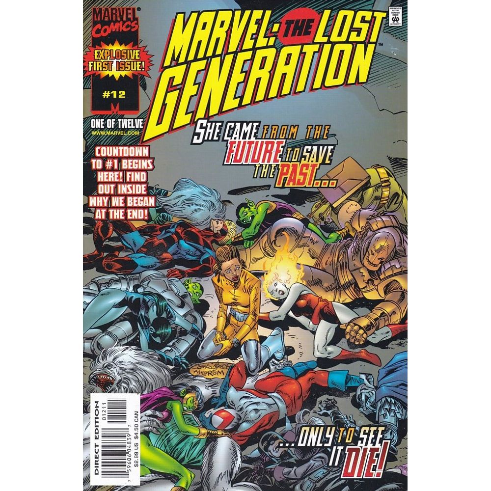 Marvel - The Lost Generation # 12 - Gibis Mangás Quadrinhos HQs - Rika