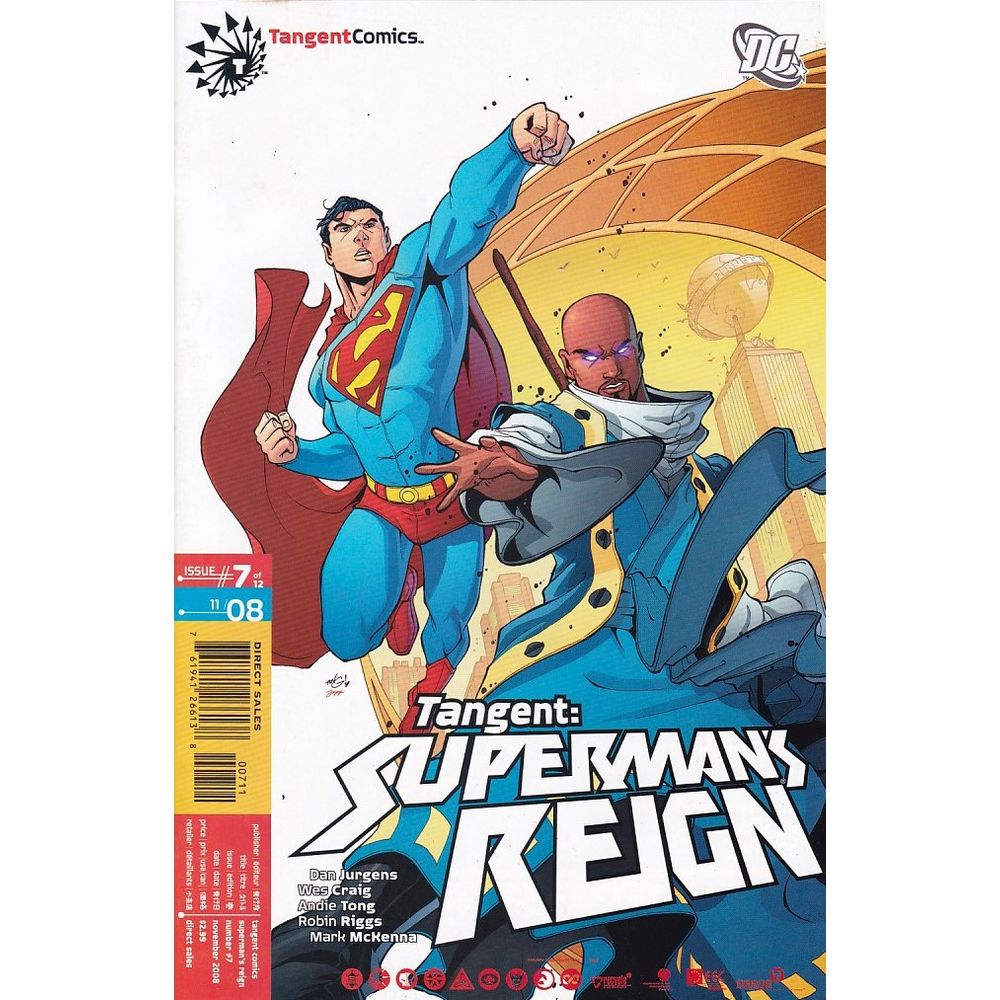 Tangent - Superman's Reign # 07 - Gibis Mangás Quadrinhos HQs - Rika