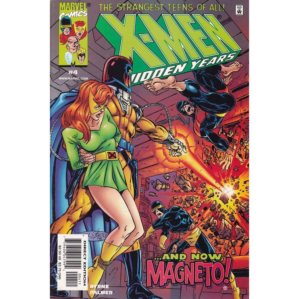 X-Men - The Hidden Years # 04 - Gibis Mangás Quadrinhos HQs - Rika