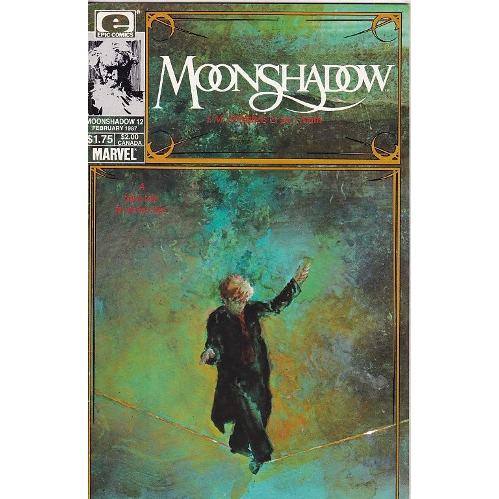 Moonshadow - Volume 1 # 12 - Gibis Mangás Quadrinhos HQs - Rika