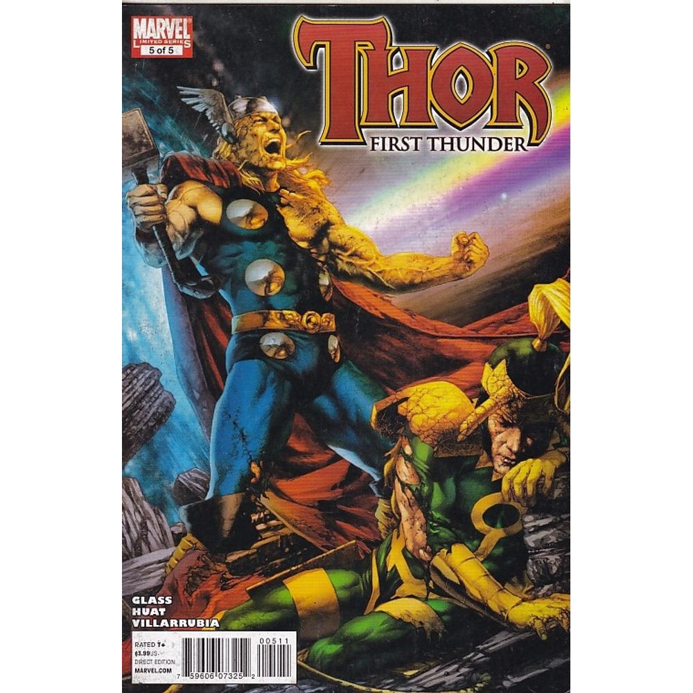Thor First Thunder # 5 - Gibis Mangás Quadrinhos HQs - Rika