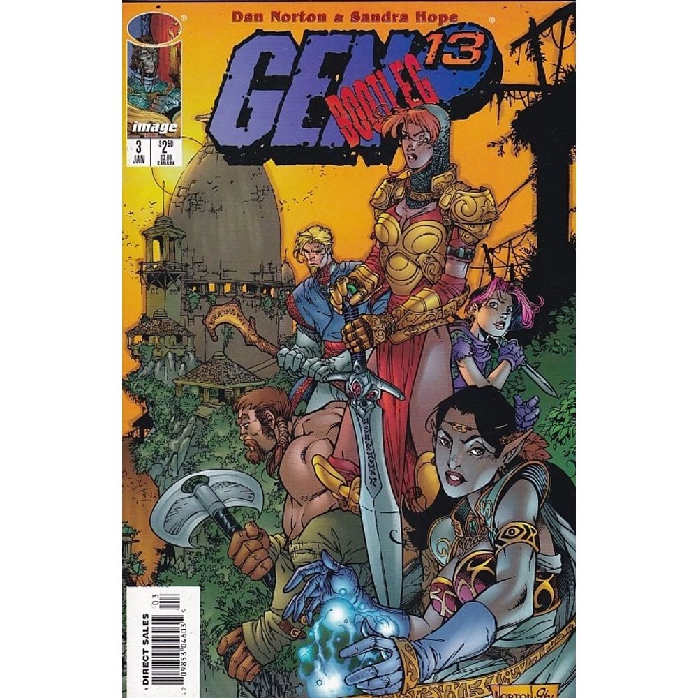 Gen 13 Bootleg # 03 - Gibis Mangás Quadrinhos HQs - Rika
