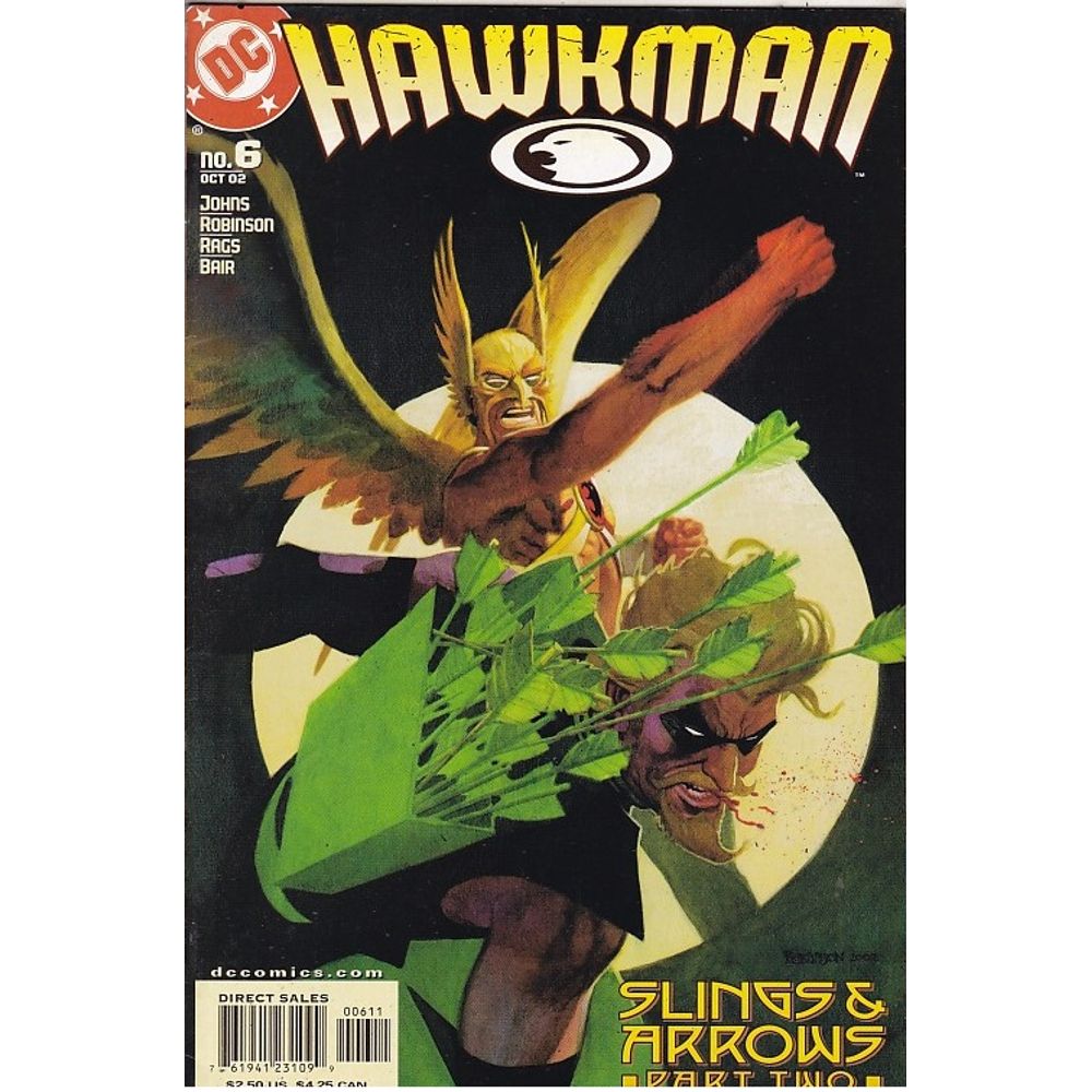 Hawkman - Volume 4 # 06 - Gibis Mangás Quadrinhos HQs - Rika