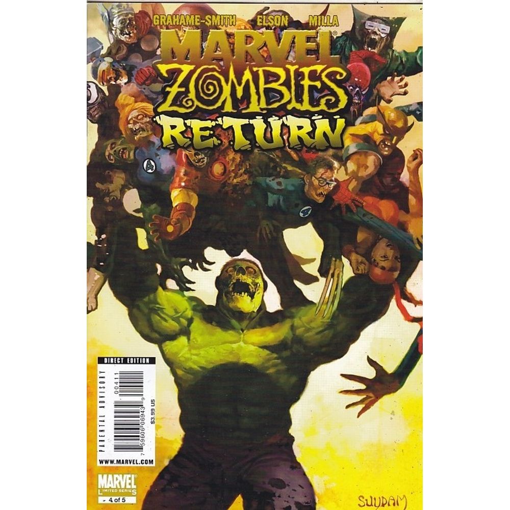 Marvel Zombies Return # 4 - Gibis Mangás Quadrinhos HQs - Rika