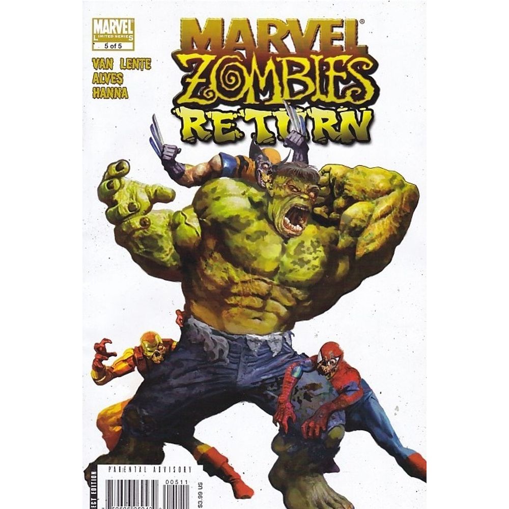 Marvel Zombies Return # 5 - Gibis Mangás Quadrinhos HQs - Rika