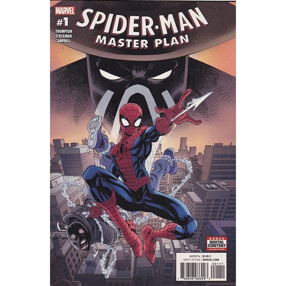 Spider-Man Master Plan # 1 - Gibis Mangás Quadrinhos HQs - Rika