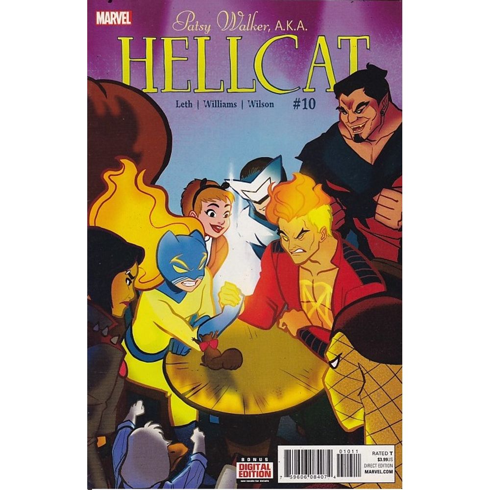 Patsy Walker AKA Hellcat # 10 - Gibis Mangás Quadrinhos HQs - Rika