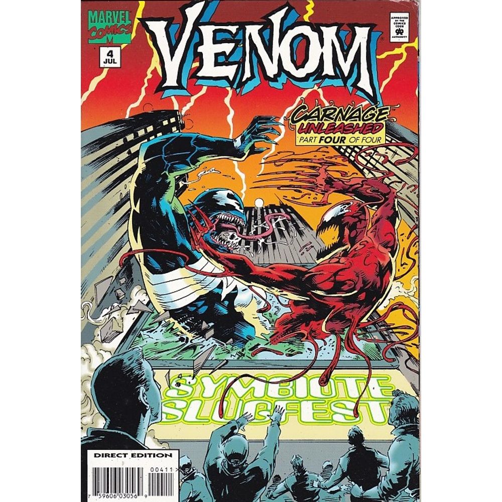 Venom Carnage Unleashed # 4 - Gibis Mangás Quadrinhos HQs - Rika