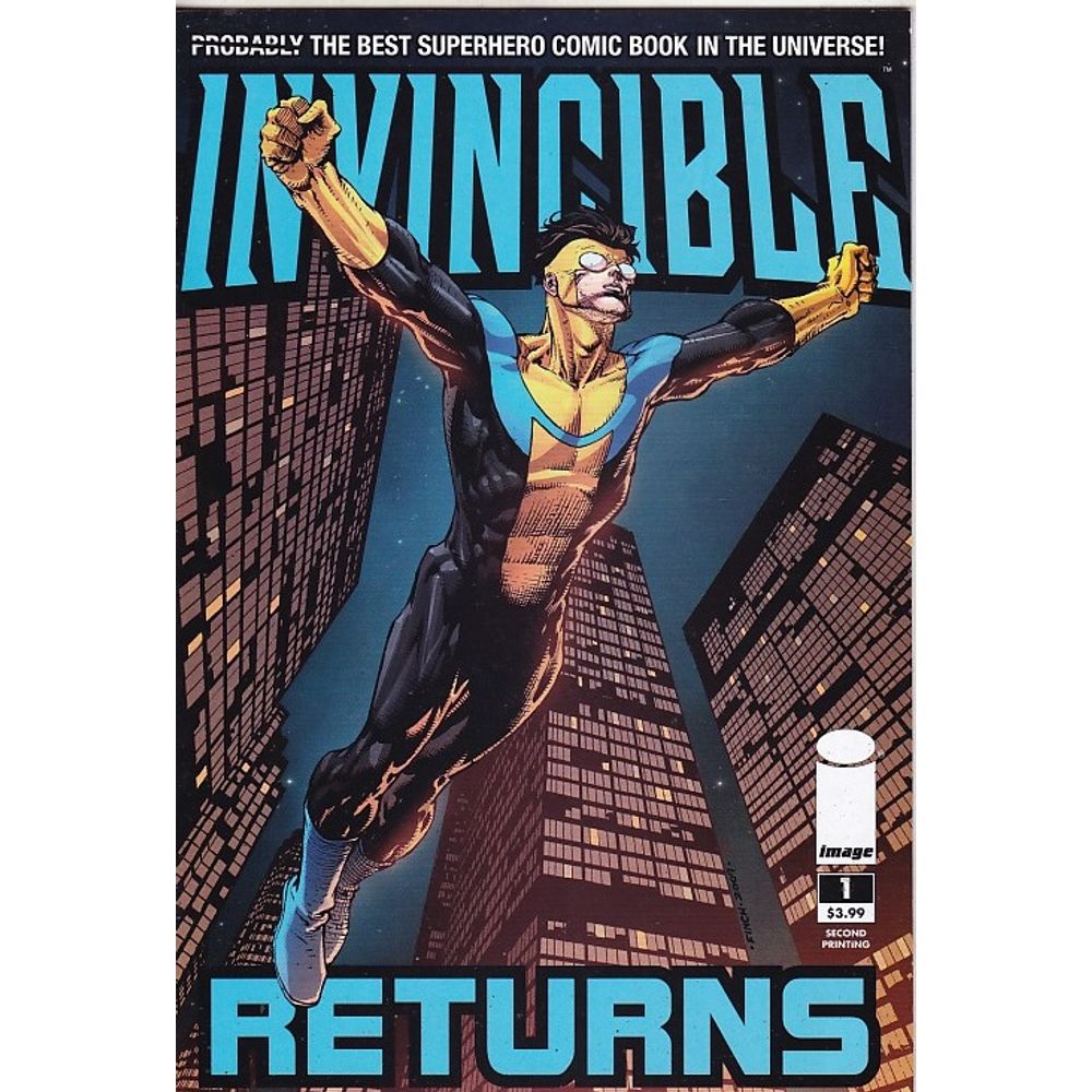 Invincible Returns # 1 - Gibis Mangás Quadrinhos HQs - Rika