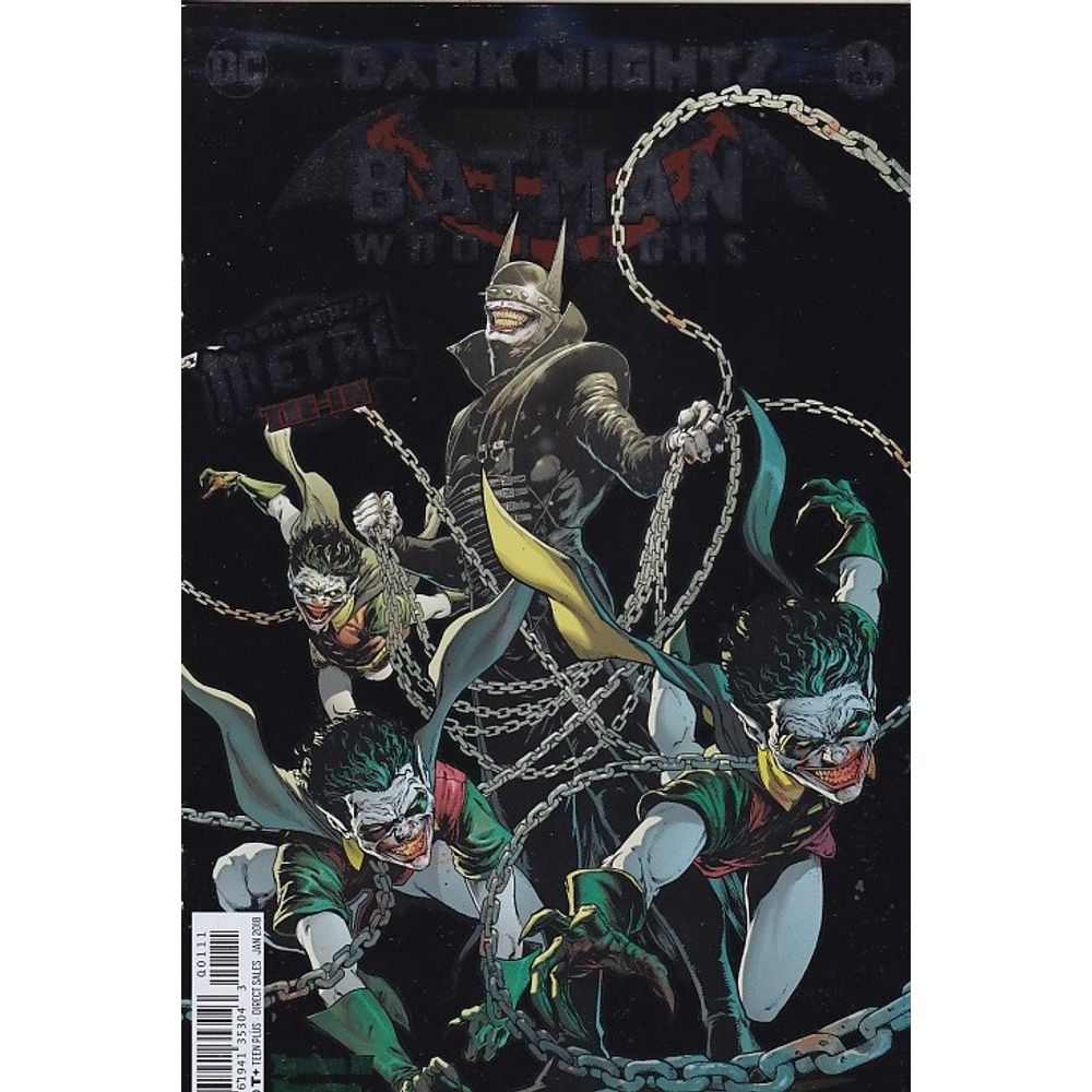 Batman Who Laughs # 1 - Gibis Mangás Quadrinhos HQs - Rika