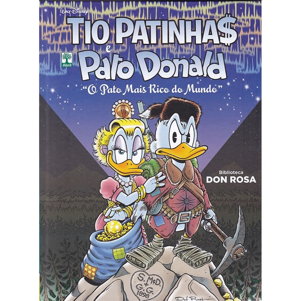 Biblioteca Don Rosa - O Pato Mais Rico do Mundo Editora Abril - Rika ...