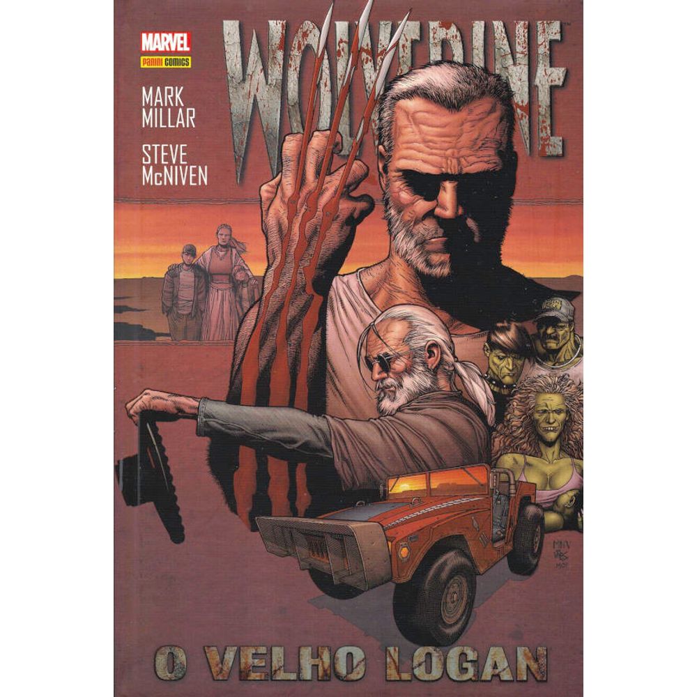 Wolverine - O Velho Logan Editora Panini Gibis Quadrinhos HQs Mangás - Rika