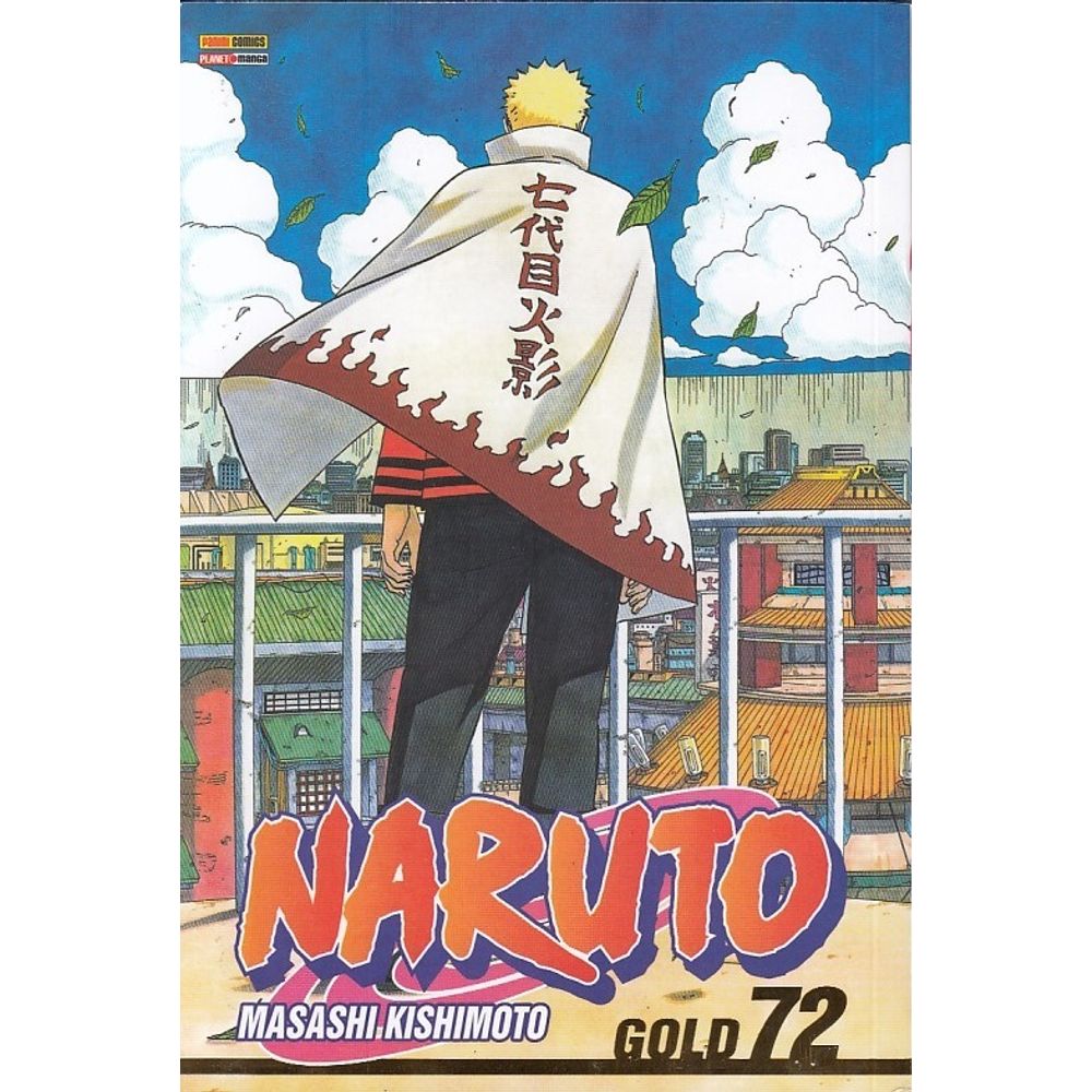 Naruto Gold 72 Editora Panini Gibis Quadrinhos HQs Mangás - Rika