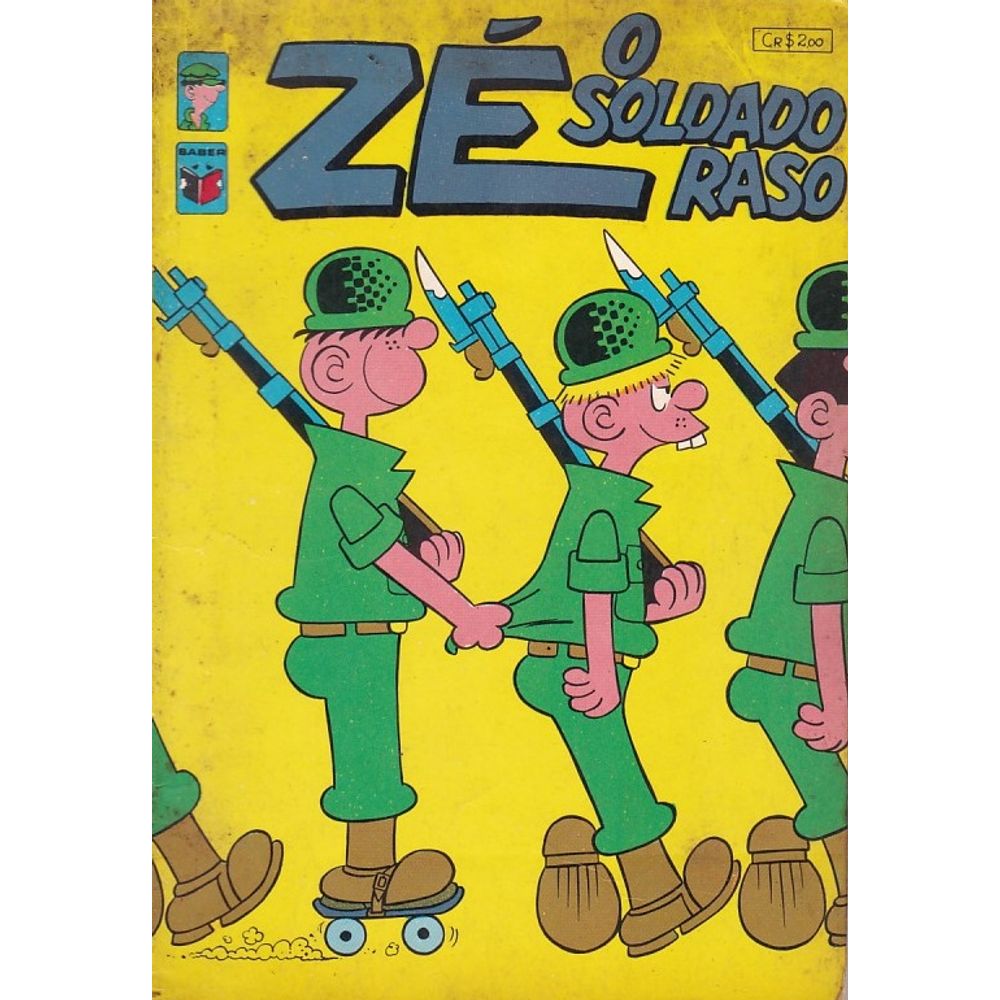 Gibi Usado Zé o Soldado Raso 13 Saber Compra e Venda - Rika
